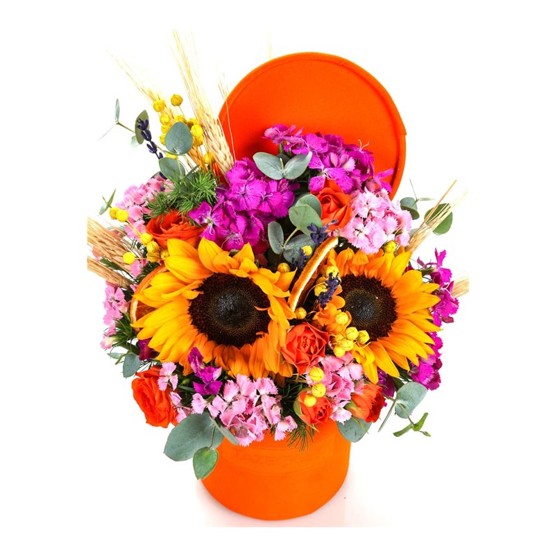Sun Tear Flower Box I Taze Çiçek