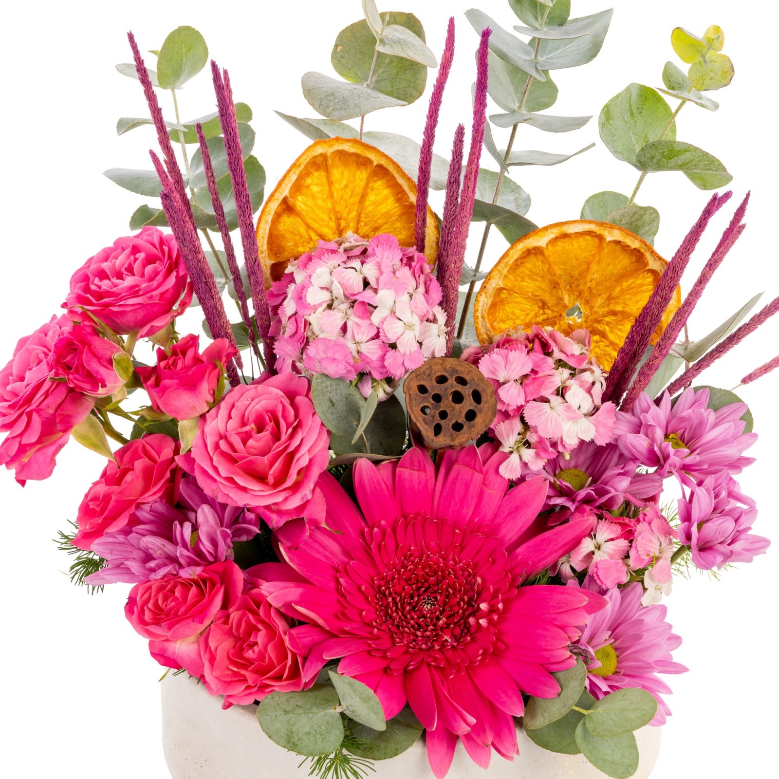 Hot Pink Magic Gerbera Aranjmanı | Taze Çiçek