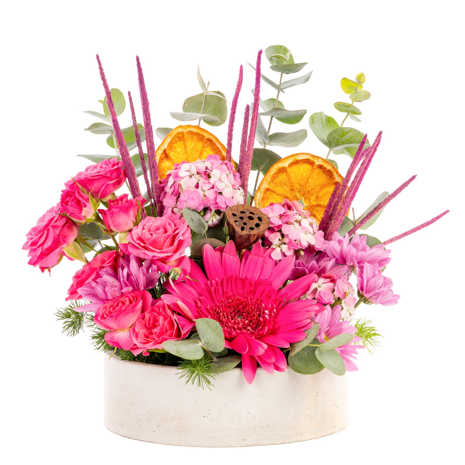 Hot Pink Magic Gerbera Aranjmanı | Taze Çiçek