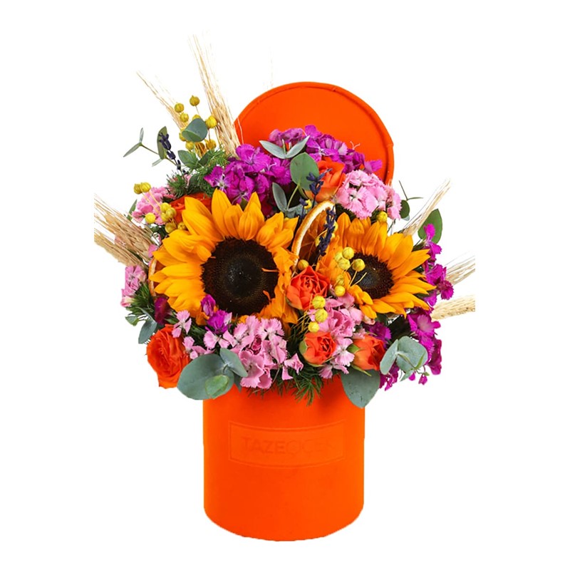 Sun Tear Flower Box I Taze Çiçek