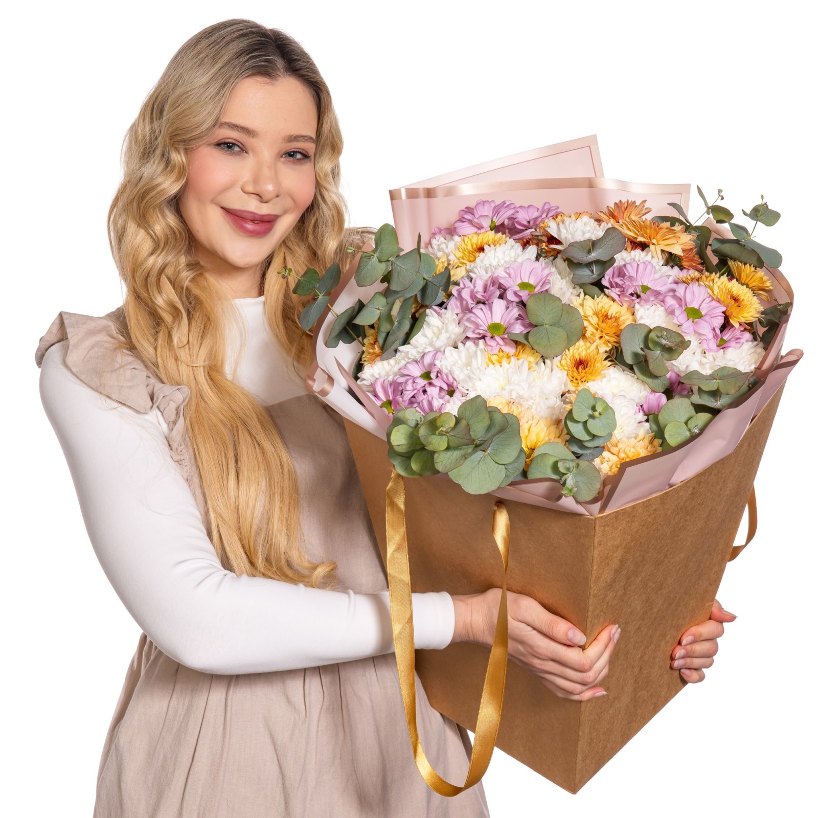 Wildflower Special Çantada Kır Çiçeği Buketi | Taze Çiçek